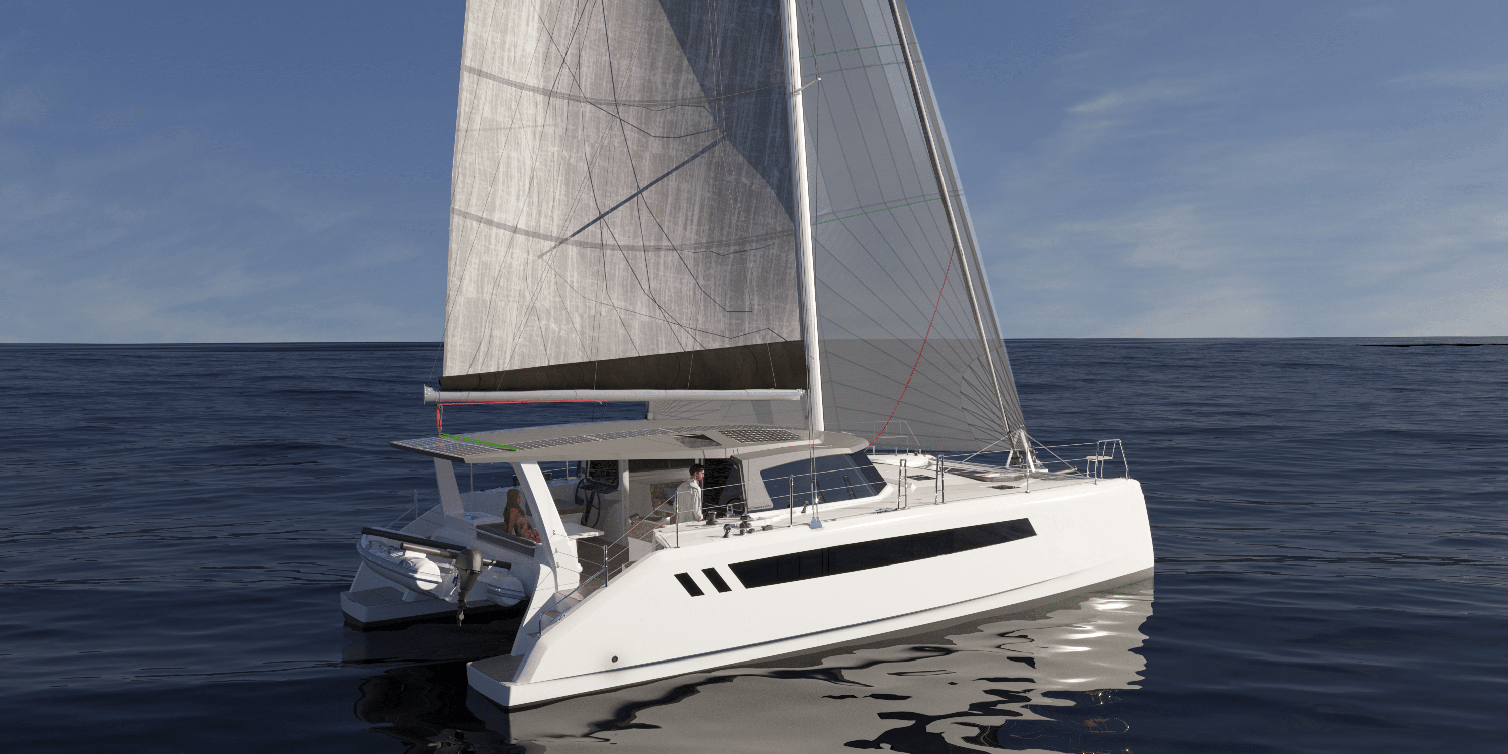 Seawind 1370 Interiors Tour 45ft catamaran sailboat